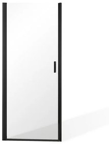 ROSS Modern black T1 80 cm, jednokřídlé sprchové dveře