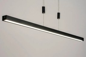 Závěsné designové LED svítidlo na lanku X Line Denver Black