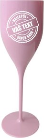 Personalizovaná nerozbitná prosecco sklenice - nejlepší xx SINCE xx