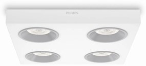 LED Stropní bodové svítidlo Philips Quine 31214/31/16 bílé