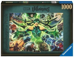 Puzzle ravensburger 169030 padouchové: hela 1000 dílků