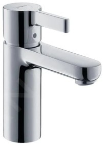 Hansgrohe Metris S, páková umyvadlová baterie 100, LowFlow 3,5 l/min, s výpustí, chromová, 31063000