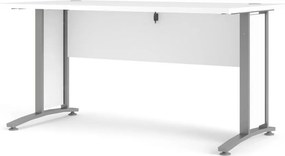 Kancelářský stůl Modulo 150 x 80 cm, bílá / šedá