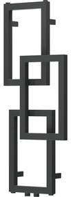 Mexen Grid dekorativní koupelnový radiátor 870 x 360 mm, 209 W, antracit - W215-0870-360-00-66