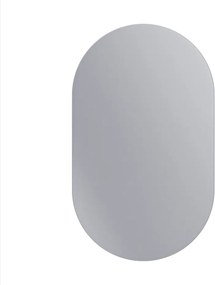 Erga Oval, oválné zrcadlo 60x100cm, ERG-V01-OVAL-6010-CL