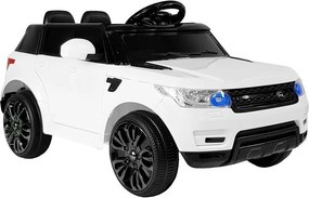 LEAN CARS Elektrické autíčko HL1638 s dálkovým ovládáním, MP3 a LED světlem bílé