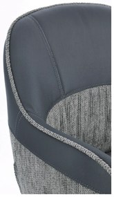 BIZZOTTO Otočné křeslo ISOTTA GREY 0733505