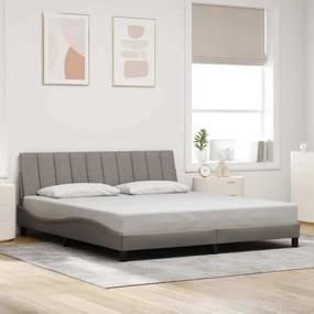 Rám postele bez matrace Hanko taupe 180 x 200 cm textil 3310409