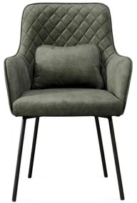 DOLMAR SEDAČKY Jídelní židle - KR-7, různé tkaniny a barvy na výběr Čalounění: zelená (Uttario Velvet 2951)