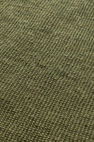 Hanse Home, Běhoun Bouclé Jute 105977 Jungle Green, 80x200, zelená, chodba / předsíň
