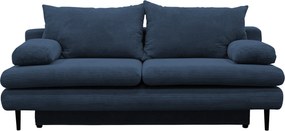 XXXLutz ROZKLÁDACÍ POHOVKA, textil, tmavě modrá P & B - Rozkládací pohovky - 001574003806