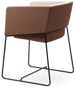 ROSSIN - Židle TONIC METAL s područkami