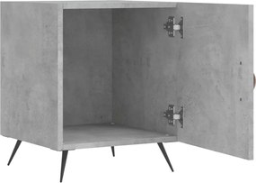 vidaXL Noční stolek 40 x 40 x 50 cm kompozitní dřevo [827508] Barva: kouřový dub