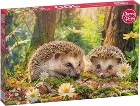 CHERRY PAZZI Puzzle Roztomilí návštěvníci / 500 dílků / 50 x 34,5 cm