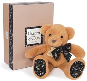 Doudou Histoire d´Ours Plyšový kamarád světle hnědý medvídek 25 cm