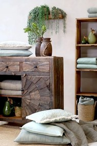 Hnědá antik dřevěná komoda z recyklovaného dřeva Grimaud - 90*41*100 cm