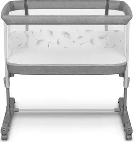 LIONELO Postýlka Aurora 3v1 Grey Concrete