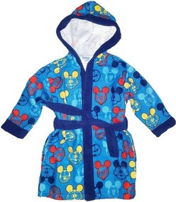 Dětský / chlapecký župan z mikrovlákna s kapucí Mickey Mouse - Disney, 98 / 104