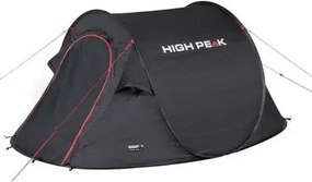High Peak Vision 3 3P černá / Stan pro 3 osoby / 235 x 180 x 100 cm /