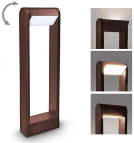 Brilagi - LED Venkovní lampa CROTONE LED/7W/230V hnědá IP54 50 cm