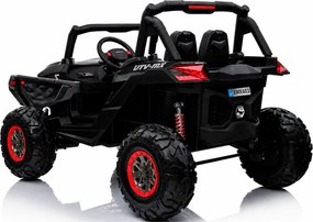 LEAN CARS Akumulátorové auto Jeep XMX603 4x4 s MP4 panelem, černé