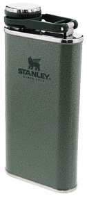 Stanley Classic kapesní láhev 230 ml, hammertone green, 10-00837-126