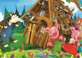 ART PUZZLE 5568 Puzzle Tři prasátka / 24+35 dílků / od 4 let