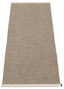 Vinylový koberec Pappelina MONO Dark Mud/Mud Velikost pappelina: 60x250 cm