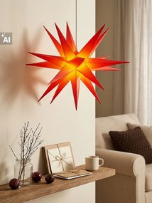 Sinsay - Vánoční LED světýlka - červená