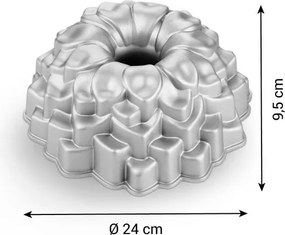TESCOMA Forma bábovka vysoká DELÍCIA ø 24 cm, pivoňka