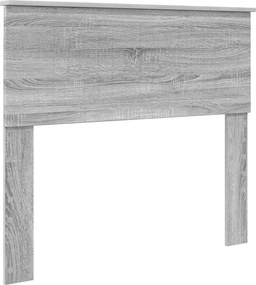 Rám postele Šedá Sonoma 100 x 200 cm Masivní borové dřevo 3410641