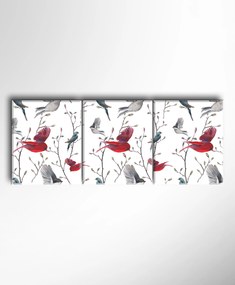 Malvis ® Obraz Jarní ptáčci ROZMĚR (šířka x výška): jednodílný obdélník 60x40 cm