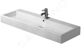 DURAVIT - Vero Umyvadlo nábytkové 1200x470 mm, s 1 otvorem pro baterii, s WonderGliss, alpská bílá (04541200271)