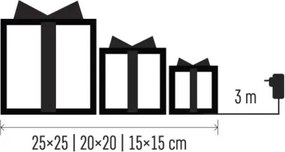 LED dárky EMOS DCFC10 ZY2235 230V studená bílá s časovačem