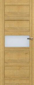 Interiérové dveře vasco doors BRAGA model A Průchozí rozměr: 70 x 197 cm, Orientace dveří: Levé dveře, Dekor: Dub riviera
