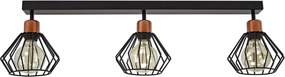 Lampa Stropní Svítidlo Loft Edison z drátu 719-3