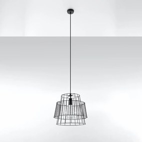 Sollux Lighting Závěsné svítidlo GATE černé