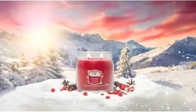 Yankee Candle SANTA ON SKIS Signature střední