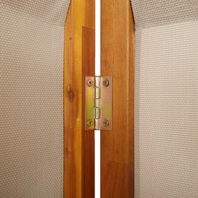 6dílný paraván taupe 420 x 180 cm,  4003366