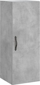Skříň highboard betonově šedá 34,5x34x180 cm kompozitní dřevo 3198821