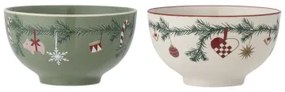 Vánoční misky Yule Bowls 500 ml - set 2 ks Bloomingville