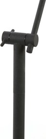 Černá stmívatelná stojací lampa (výška 150 cm) Rijeka – Light &amp; Living