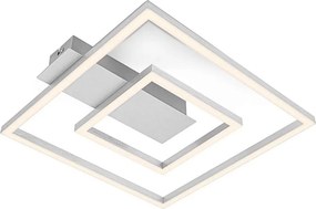 Briloner - LED Stropní svítidlo FRAME LED/22W/230V 3000K 30x32 cm matný chrom