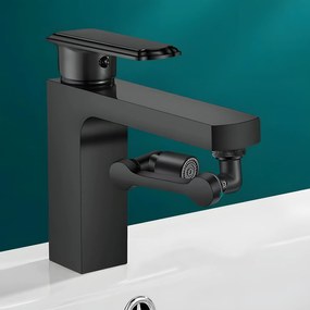 Rea Colt, otočné prodloužení ramene pro baterii, černá matná, REA-B6567
