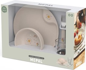 Plastová dětská jídelní sada 6 ks Sunshine &amp; Rainbow – Mepal