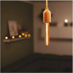 LED žárovka DECO FLAME T30 teplá bílá