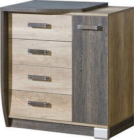 Casarredo - Komfort nábytek Komoda ROMERO R14 levá