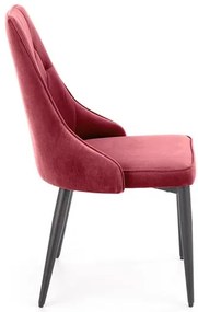 HALMAR K365 židle tmavě červená