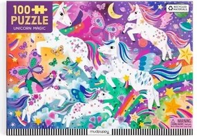 Mudpuppy Puzzle Kouzelní jednorožci / 100 dílků / od 5 let