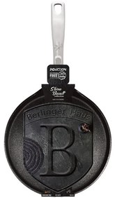 BERLINGERHAUS Pánev na palačinky s titanovým povrchem 25 cm Shine Basalt Collection BH-6659